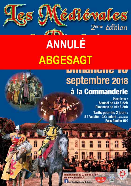 Les Médiévales à RIXHEIM (68) | Ronde des fêtes